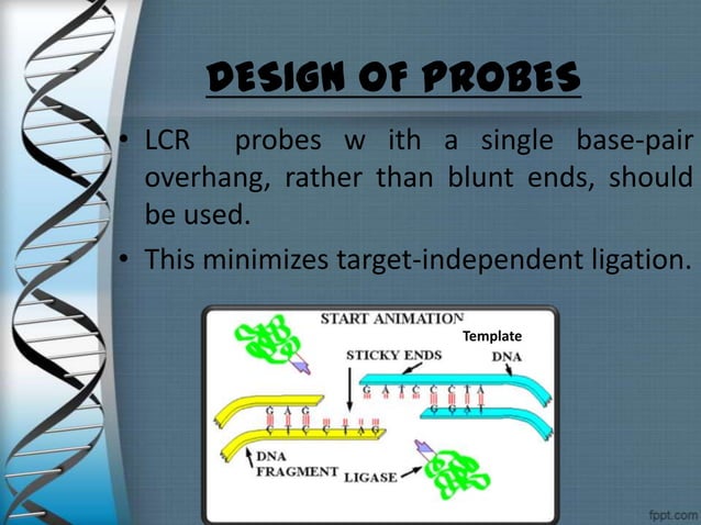 Ligase Chain Reaction(LCR) | PPTX | Chemistry | Science