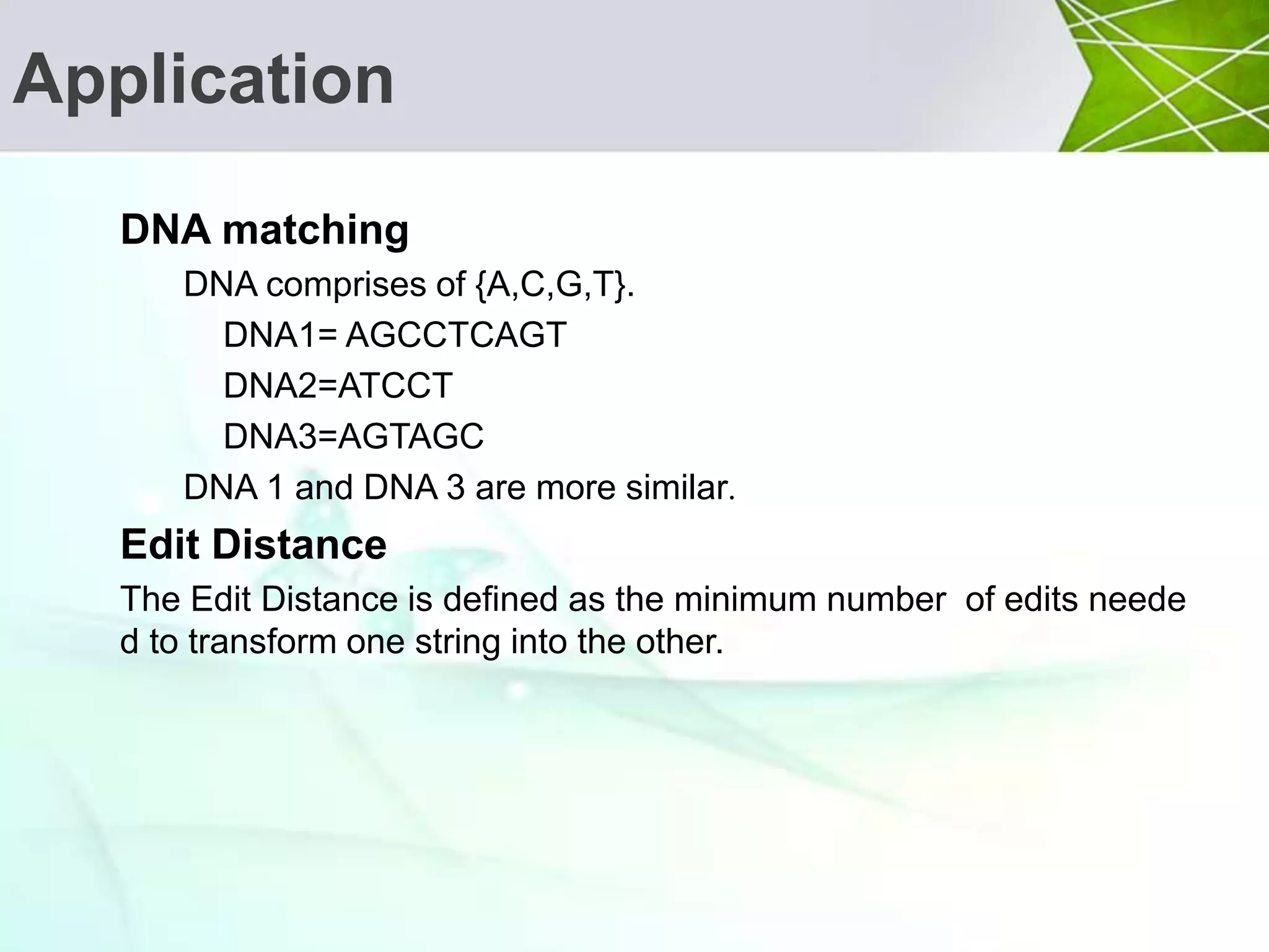 Longest Common Subsequence Pptx Programming Languages Computing