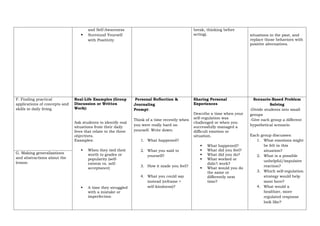 PLAN OF ACTIVITIES AND PROGRAM FOR ALL STUDENTSS | DOCX