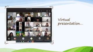 virtual presentation | PPT