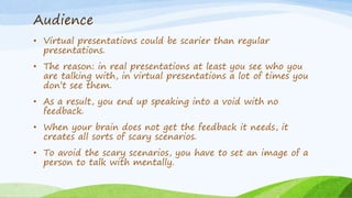 virtual presentation | PPT
