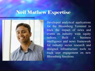 Neil Mathew New Jersey Biography | PPT