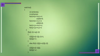 Lcs & fractional knapsack | PDF