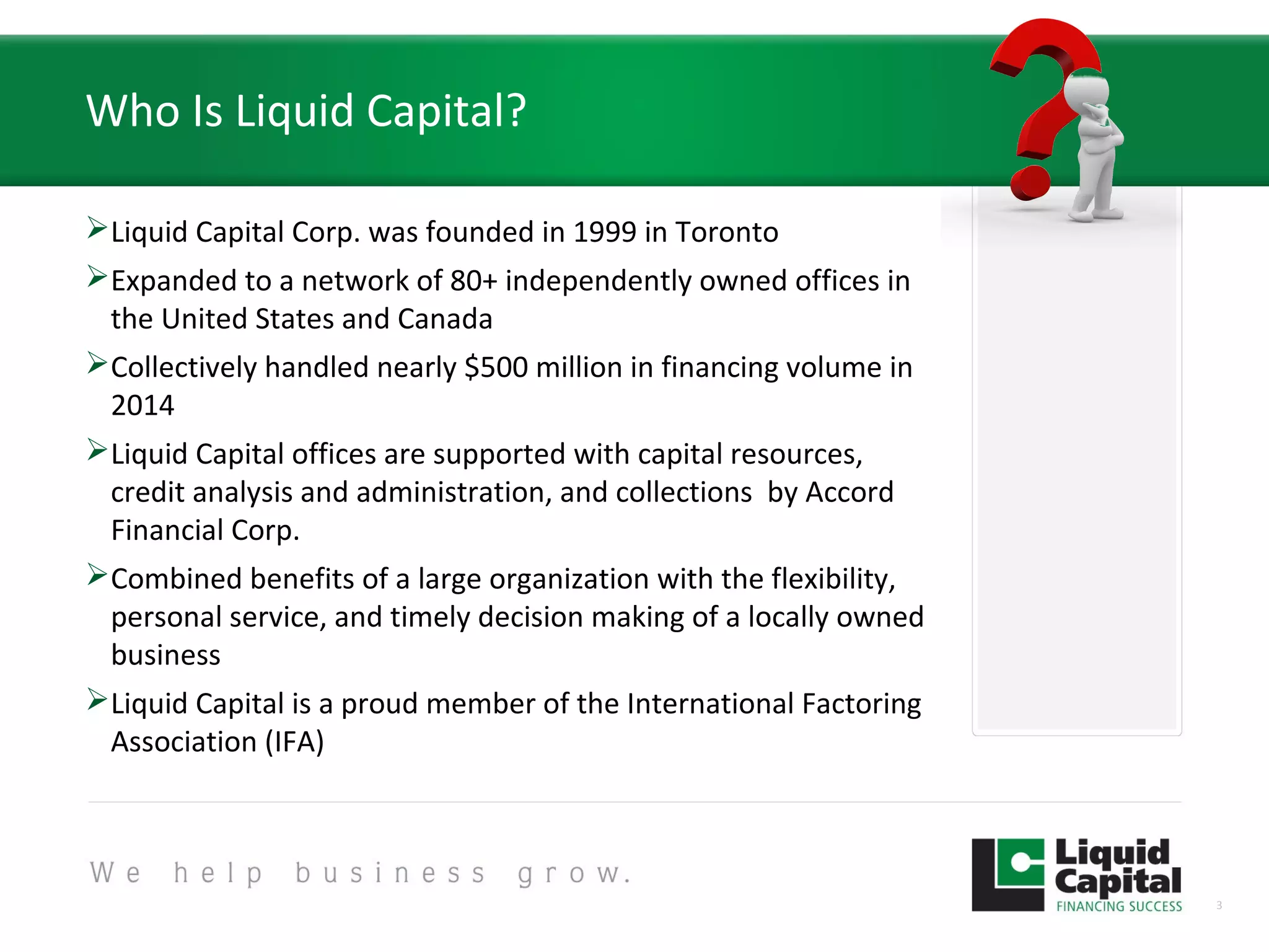 Who Is Liquid Capital | PPT