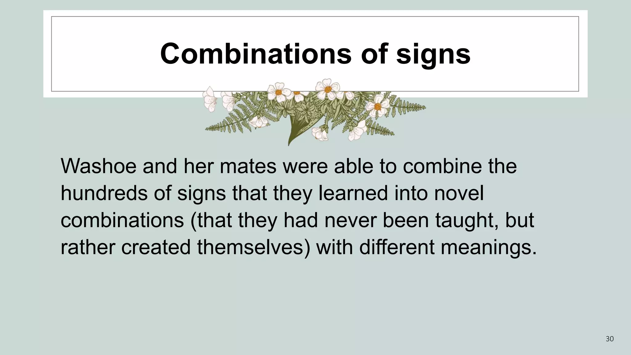 Non-Human Communication | PPTX