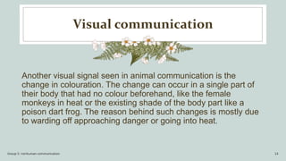 Non-Human Communication | PPTX