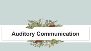 Non-Human Communication | PPTX