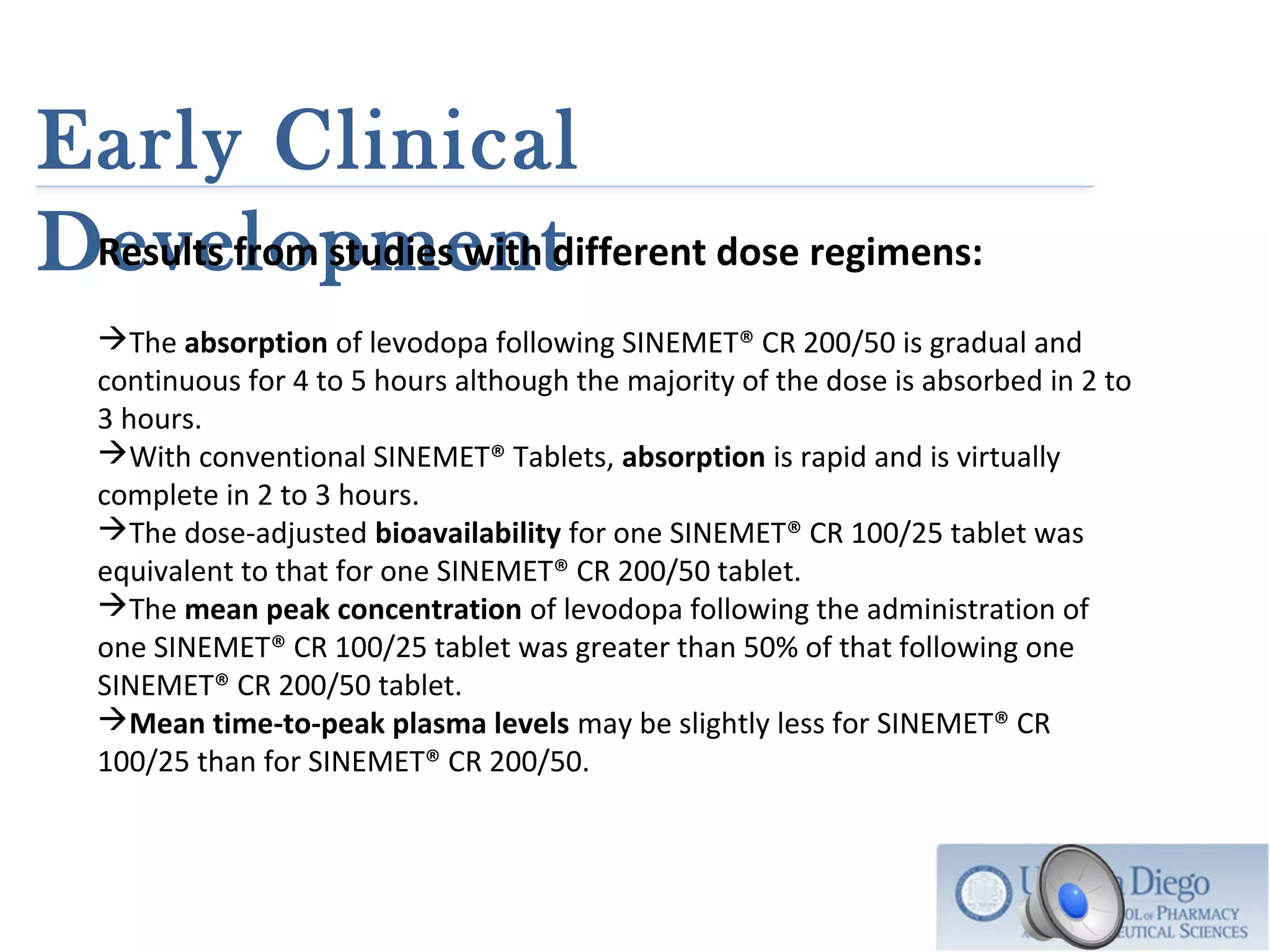 Parkinson drug sinemet-LIFE CYCLE STRATEGIC PLAN | PPT