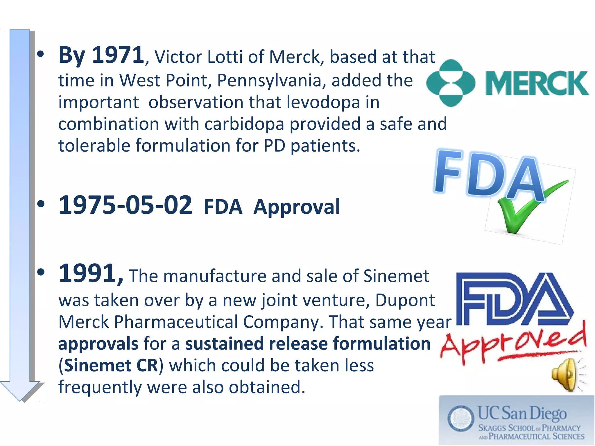 Parkinson drug sinemet-LIFE CYCLE STRATEGIC PLAN | PPT