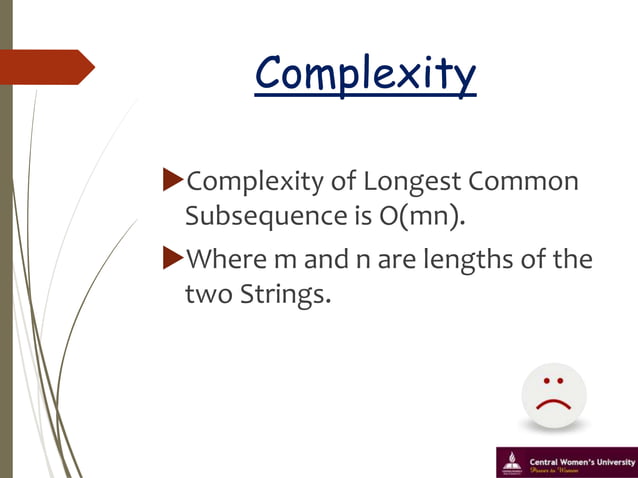 Longest Common Subsequence | PPT | Programming Languages | Computing