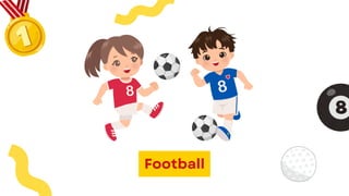 Sports for Kids (Learning sports vocabulary) | PDF