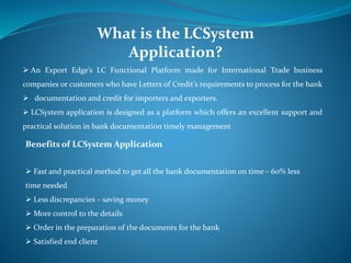 Lc system process presentation ar revised | PPTX