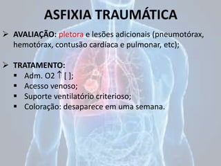 Trauma torácico | PPTX