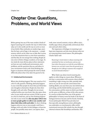 Logic and Critical Thinking Introduction Chapter | PDF