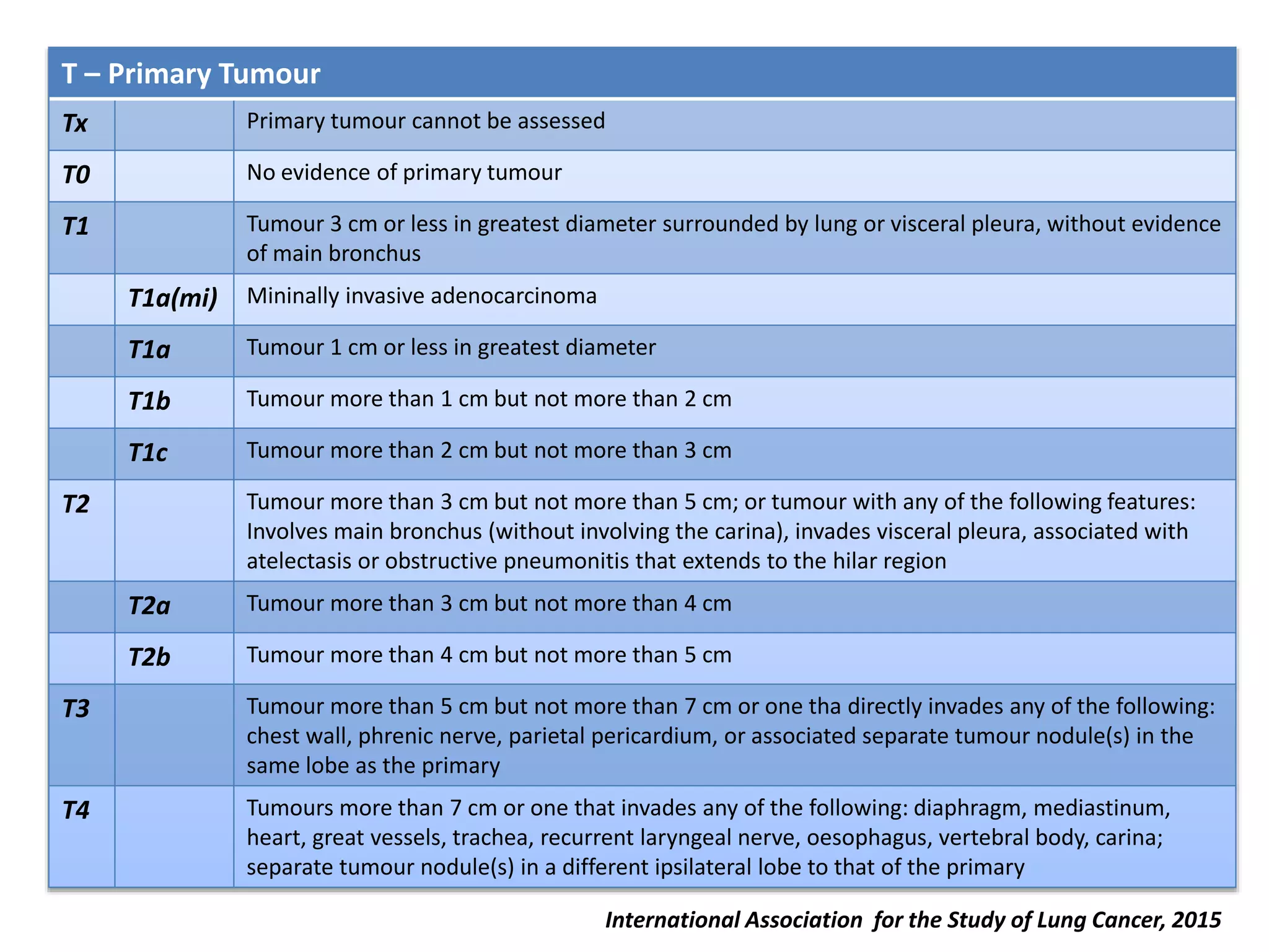 8th Edition of the TNM Classification for Lung Cancer | PPTX