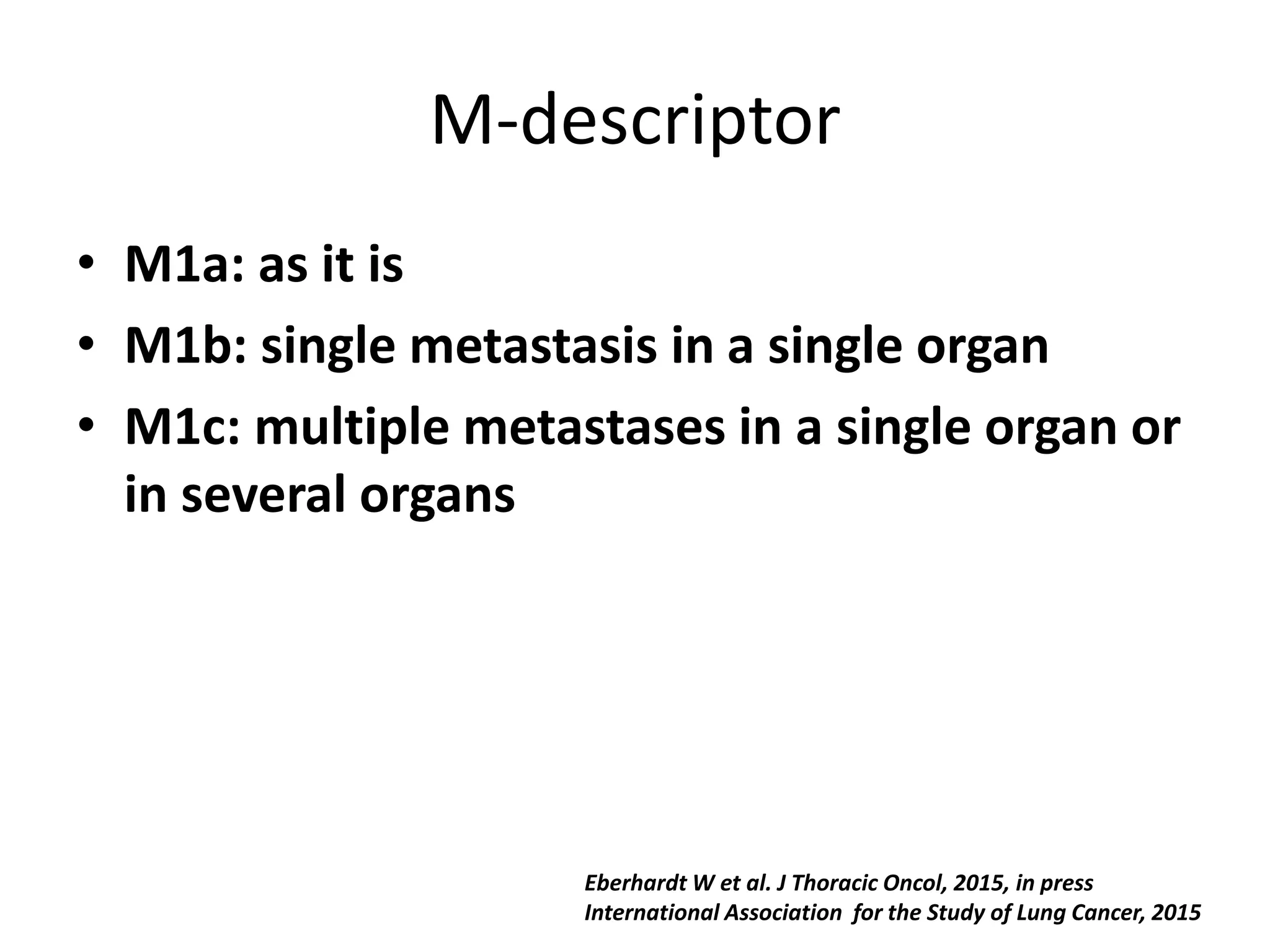 8th Edition of the TNM Classification for Lung Cancer | PPTX