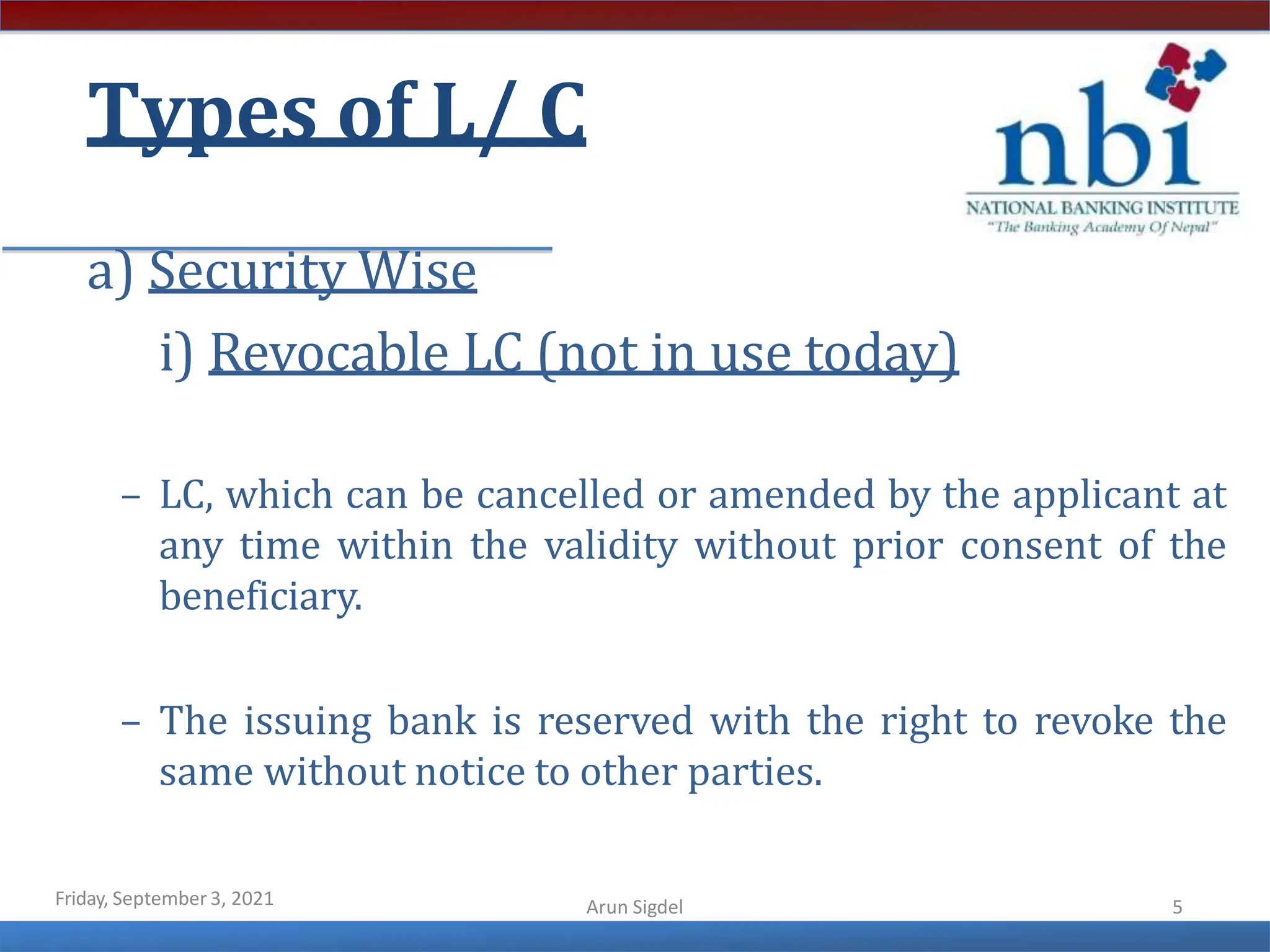 LC Types and Other contents for EVEREST BANK.pptx