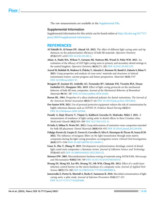 light curing units in conservative dentistry | PDF