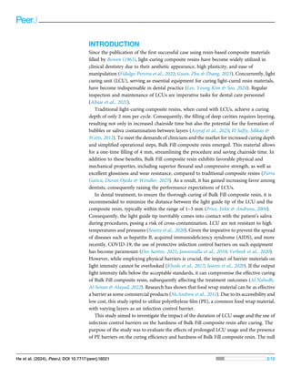 light curing units in conservative dentistry | PDF