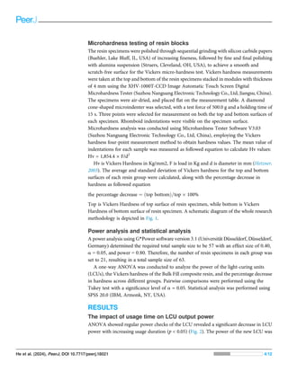 light curing units in conservative dentistry | PDF