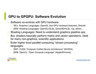 LCU13: GPGPU on ARM Experience Report | PDF