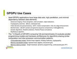 LCU13: GPGPU on ARM Experience Report | PDF