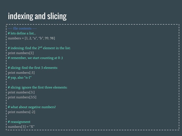 Class 5: If, while & lists | PDF
