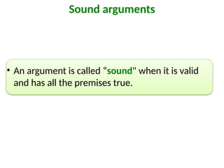 M1_-_3._Arguments.pptxndjdkdkdejdjdhdhjdsjd | PPT