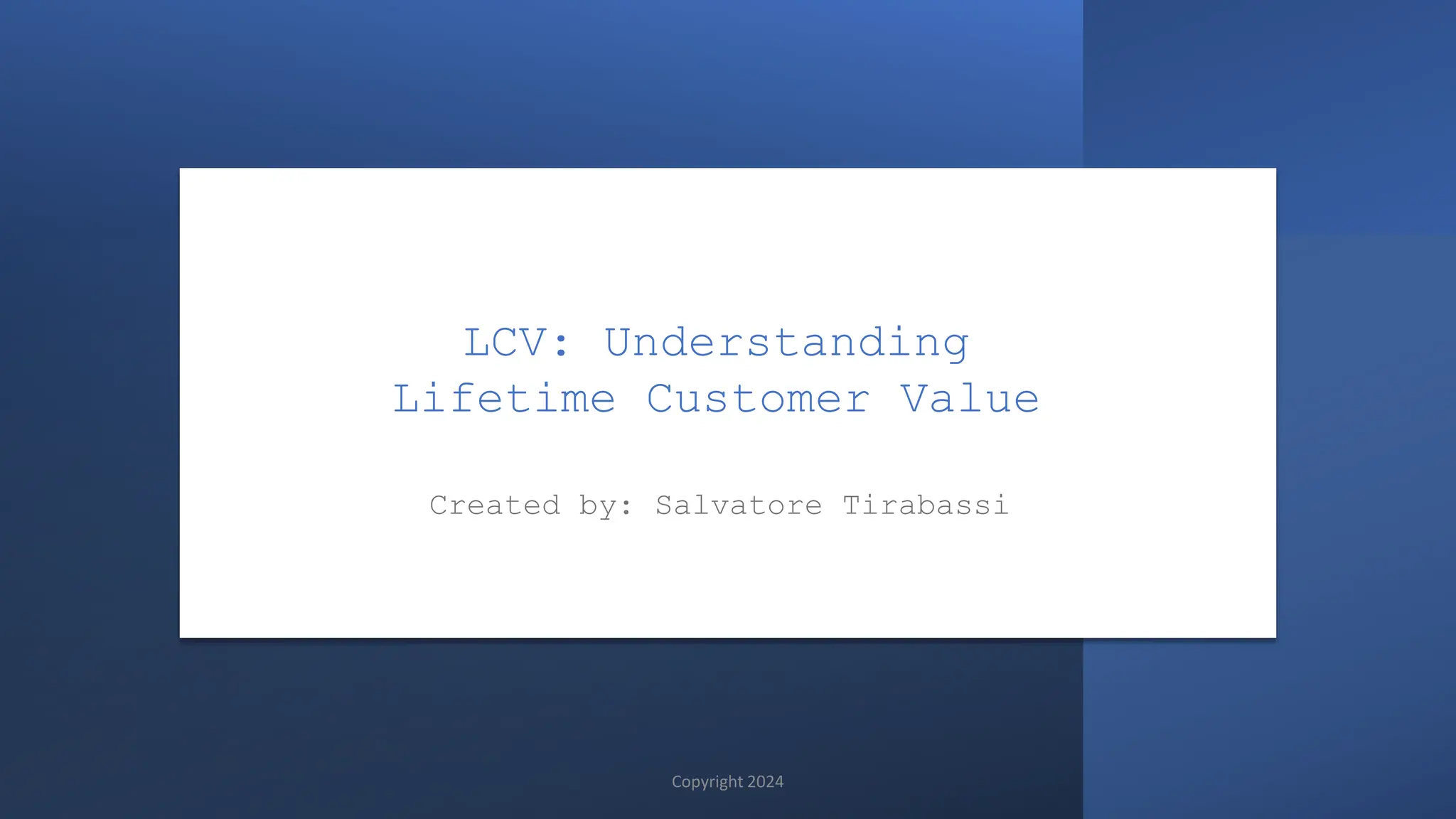LCV-Understanding lifetime customer value-.pptx