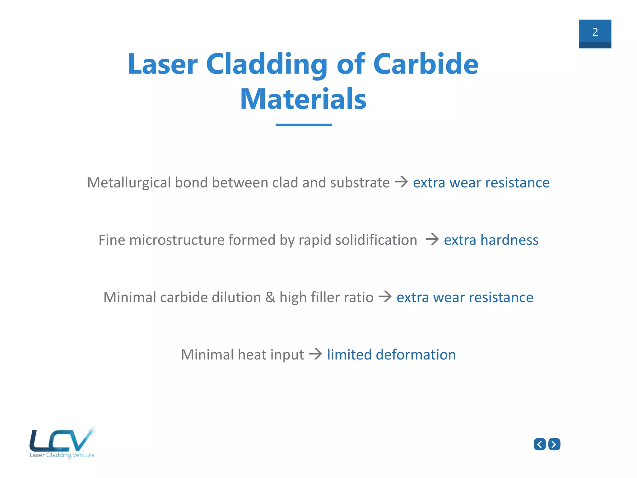 LCV carbide coatings to improve wear resistance | PDF