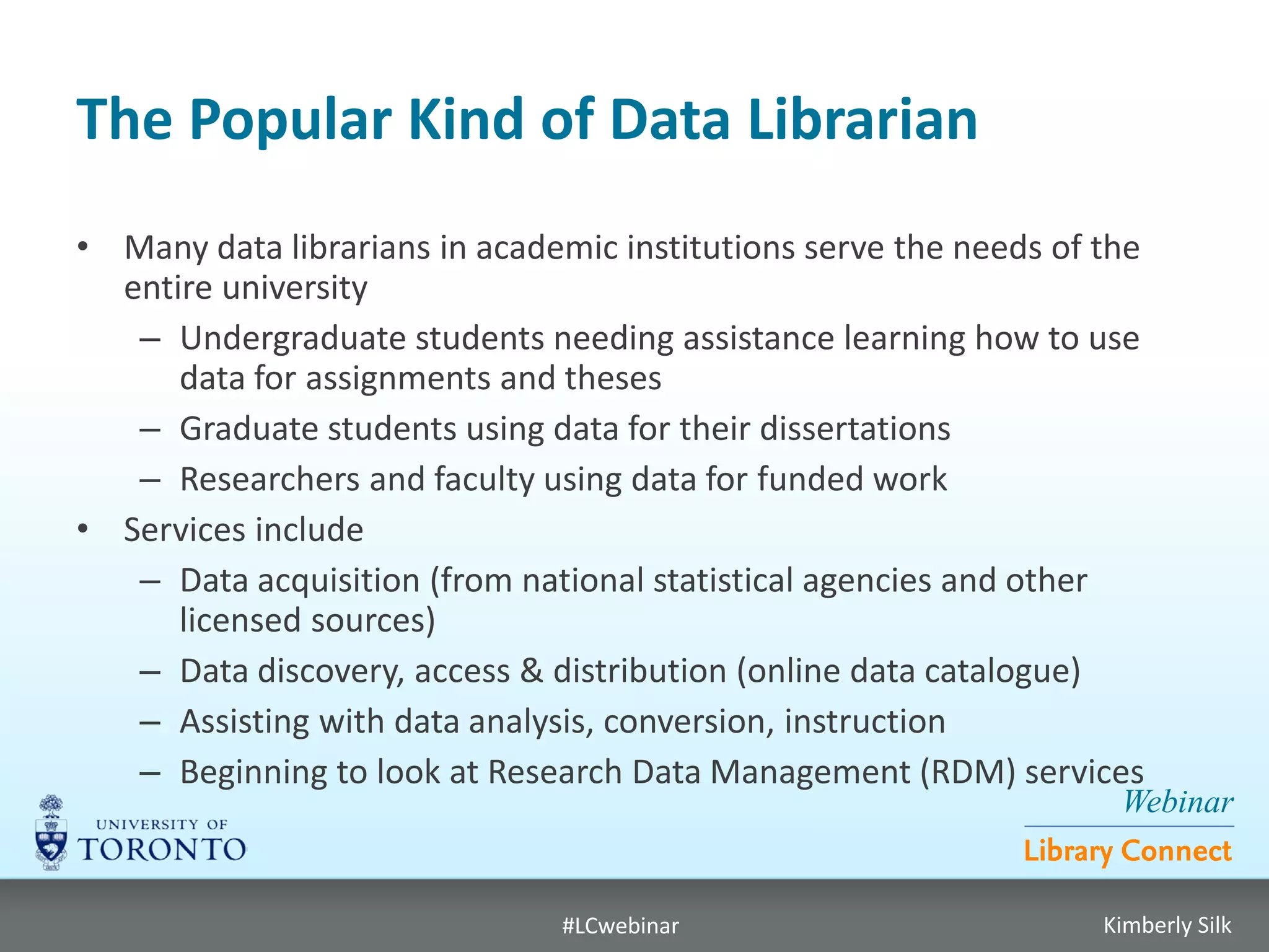 The Embedded Data Librarian | PPT