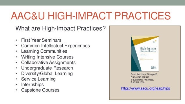 SLIDES | High-impact library services and outreach: Student success