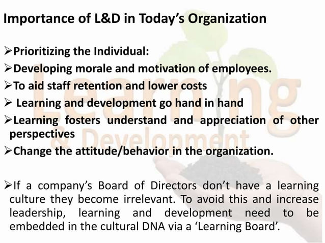 Learning Nd development | PPT