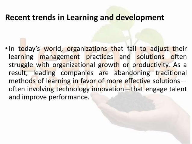 Learning Nd development | PPT