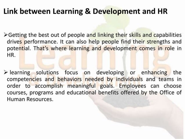 Learning Nd development | PPT