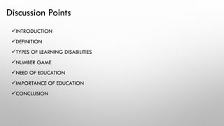 Learning Disability | PDF