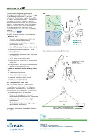 640 Sensus: Contatore volumetrico - corpo in ottone con orologeria ...