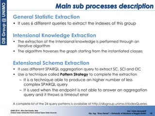 Online Index Extraction from Linked Open Data Sources | PPT