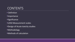 Ld 50 | PPTX | Chemistry | Science
