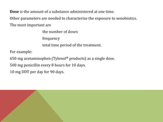 DRUG RESPONSE LD50, ED50 AND THERAPEUTIC INDEX- | PPTX