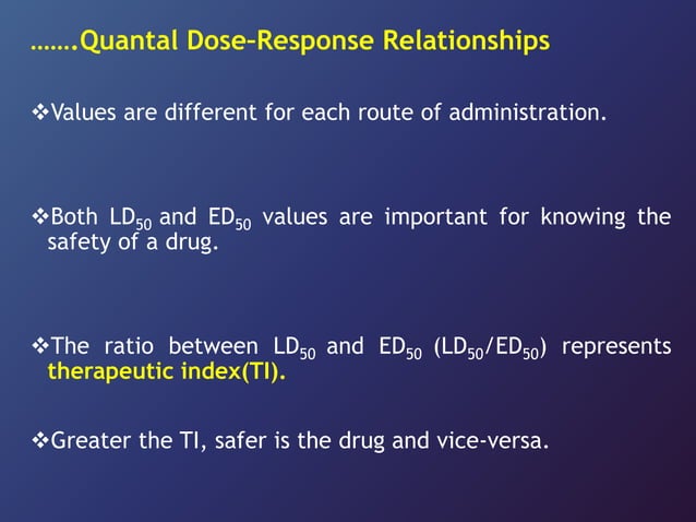 LD50 and ED50.pptx | Chemistry | Science