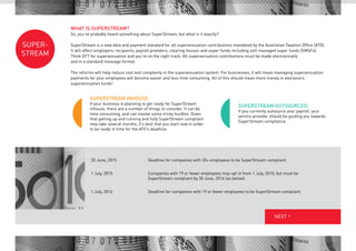 Your 9 step guide to getting ready for SuperStream (on time!) | PPT