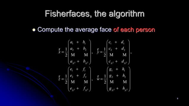 Face Recognition Using Lda Pptx Computing Technology And Computing
