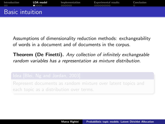 Latent Dirichlet Allocation | PDF