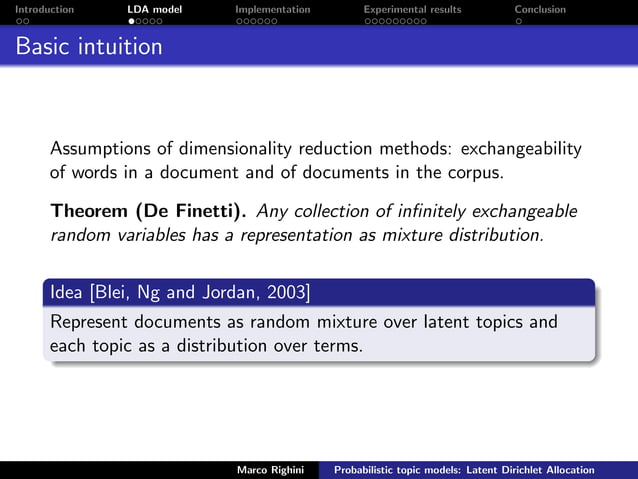 Latent Dirichlet Allocation | PDF