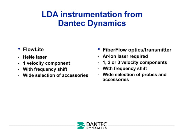 Laser Doppler Anemometry Dantec 199.PPT | Physics | Science