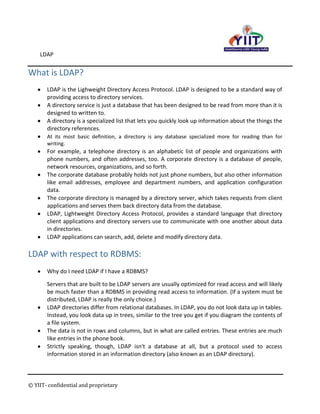LDAP | PDF