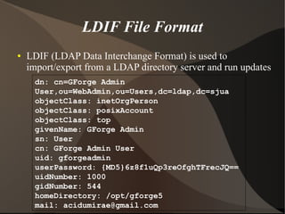 Ldap introduction (eng) | PPT