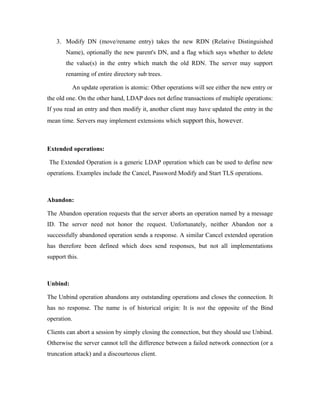 Ldap | DOC | Internet | Computing