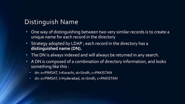 Ldap Lightweight Directory Access Protocol Pptx Operating Systems